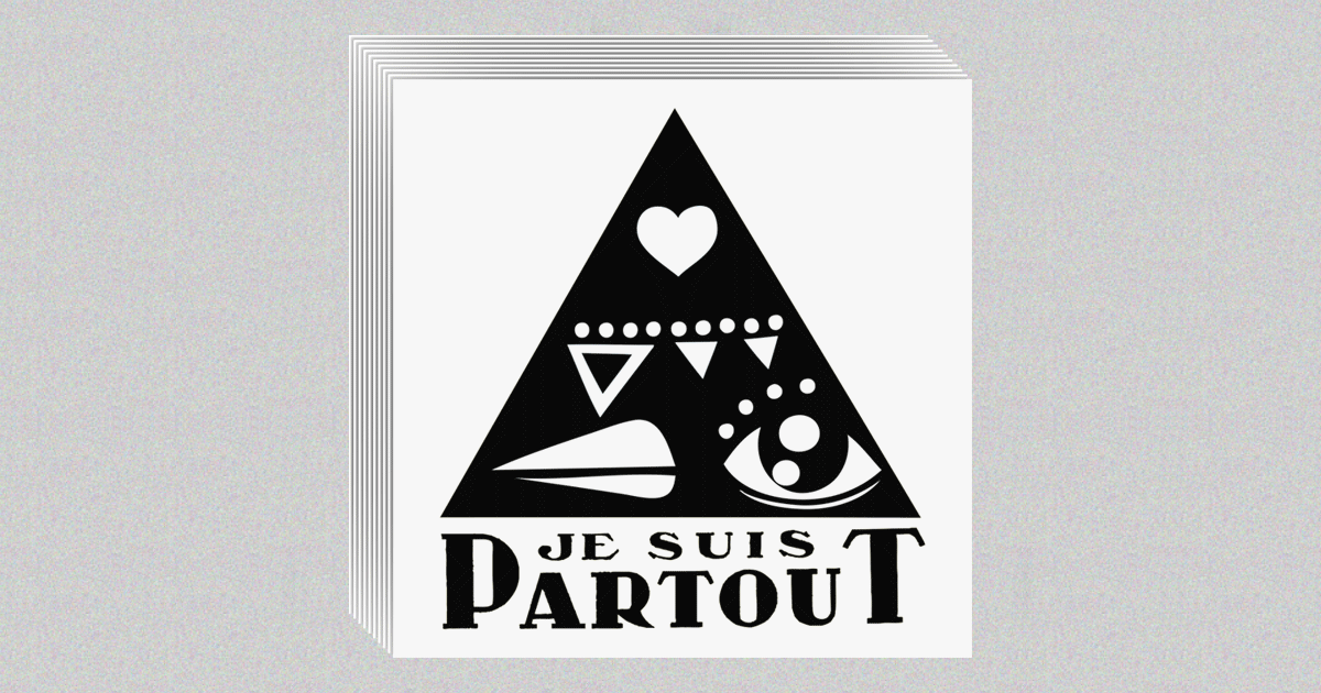 Bizarre Love Triangle/Je Suis Partout Sticker Pack